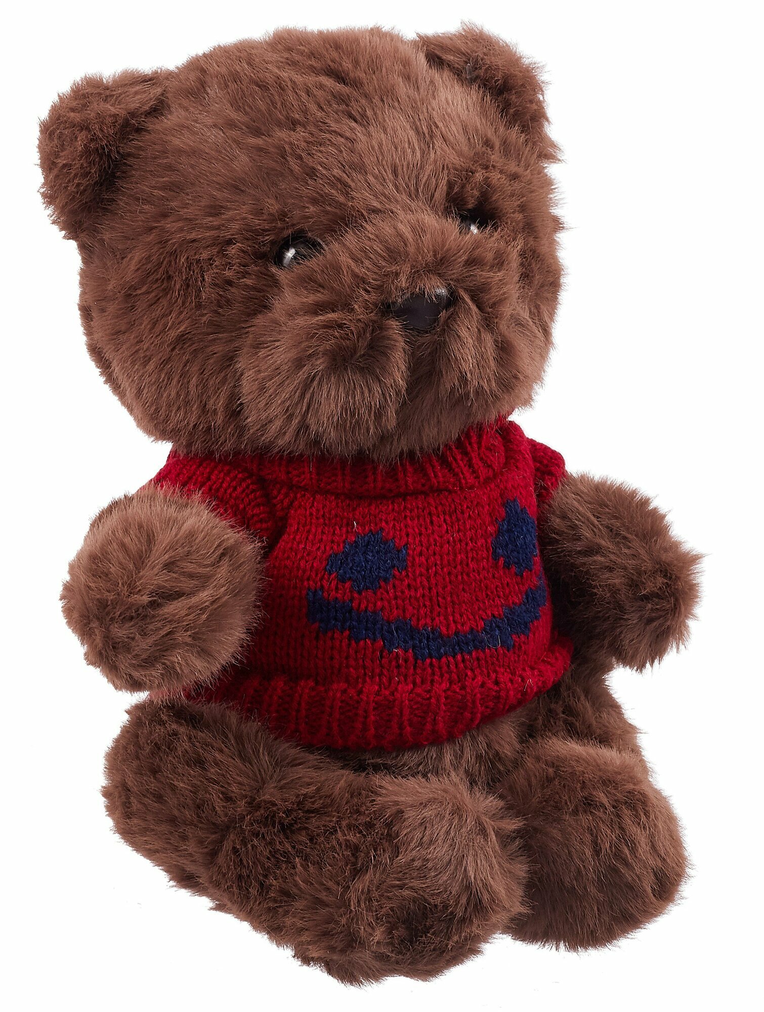 Мягкая игрушка Мишка в свитере (коричневый) (30см) (14-1487-202505-T41)