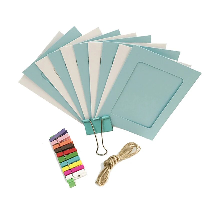 Бумажные фоторамки VCC Голубой, 6 Inch, photo frame-10