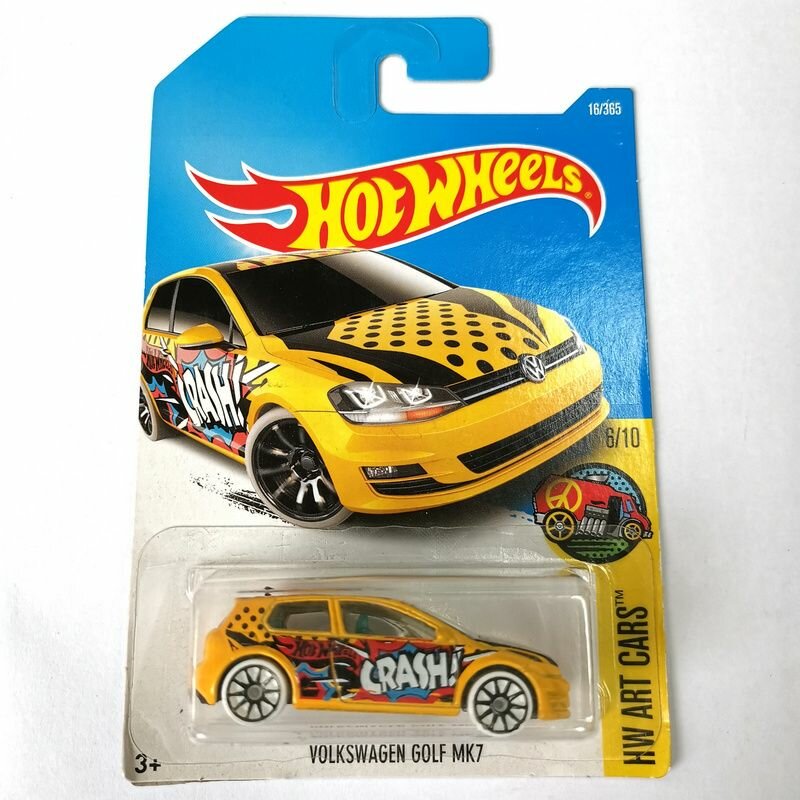 Машинка Mattel Hot Wheels 2017 C4982 Volkswagen Golf Mk7