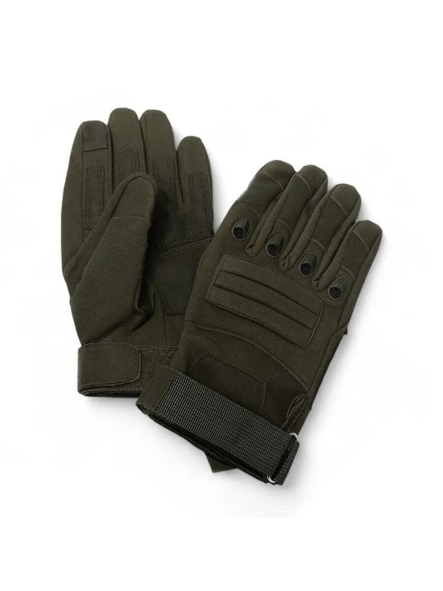 Перчатки тактические "Storm tactic", ХL, доп защита, олива