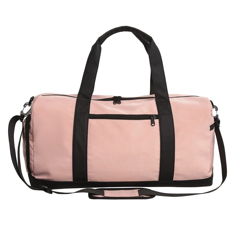 Ручная дорожная сумка для мужчин, повседневная спортивная сумка для фитнеса через плечо, сумка для разделения влажной и сухой одежды, женская сумка для багажа в командировке