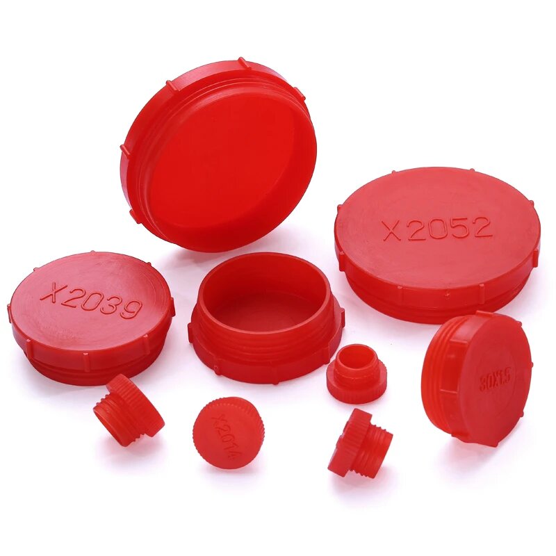 Пластиковая заглушка Винтовая резьба Пластиковая пробка Защитная заглушка от пыли G1/8G1/4G3/8G1/2G3/4G1 G/BSP/UNF/M Орнаментная трубка давления масла