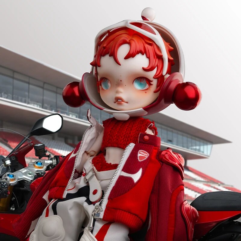 Фигурка POP MART SKULLPANDA × DUCATI 1/6