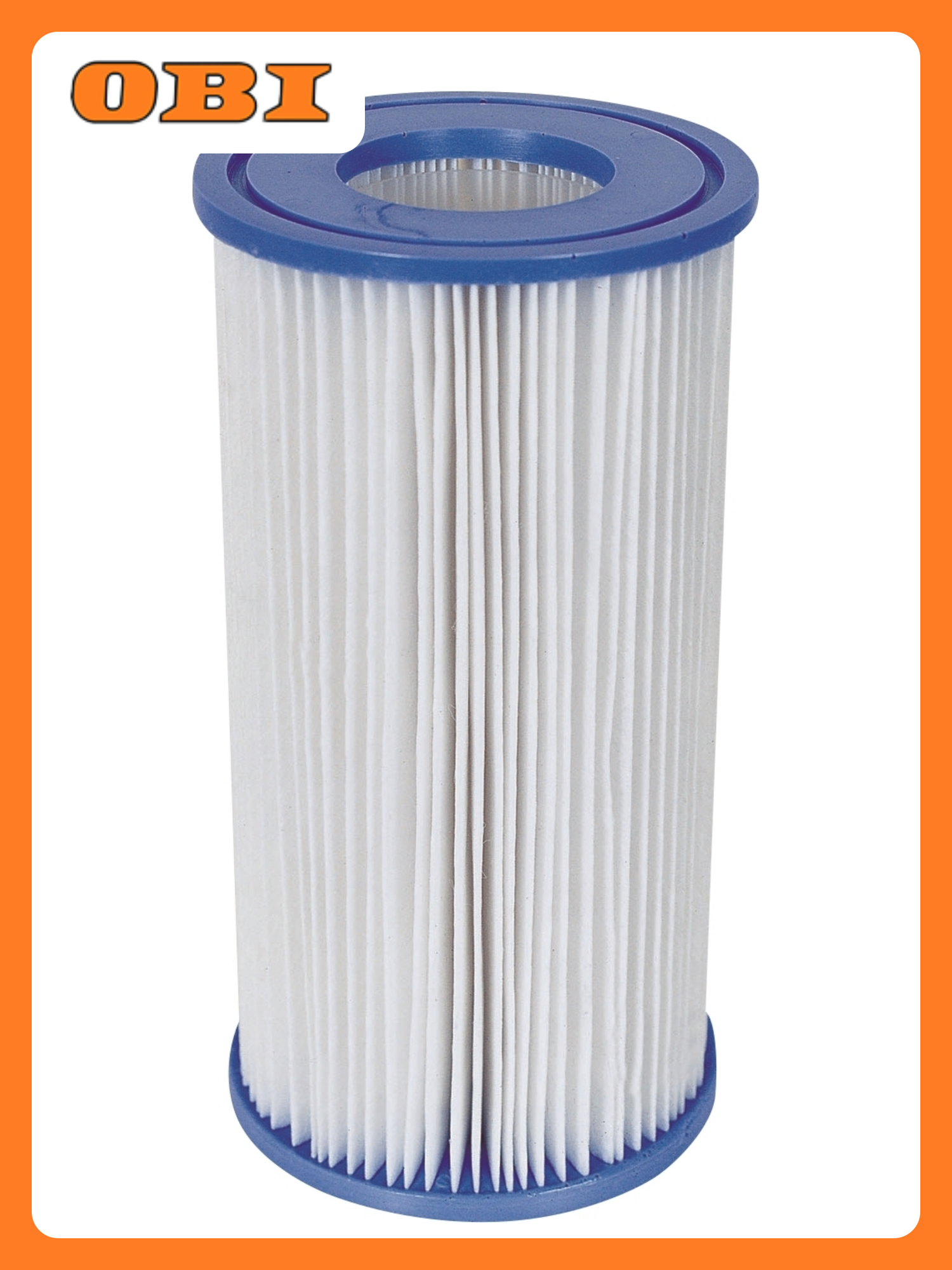 Картридж фильтра Bestway, для каркасных бассейнов, пластик, 203мм