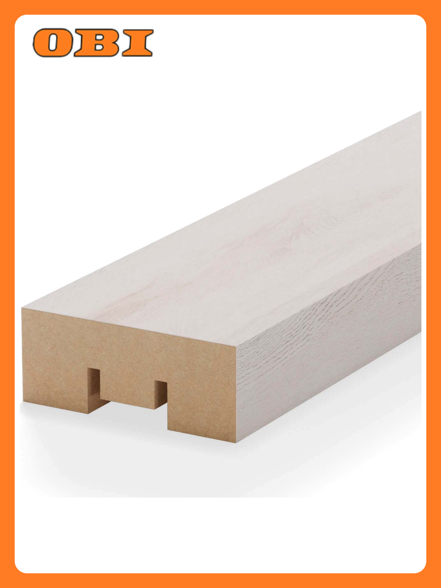 Рейка интерьерная Stella Бриона Light, МДФ, 270 см, дизайн дерево, 1 шт