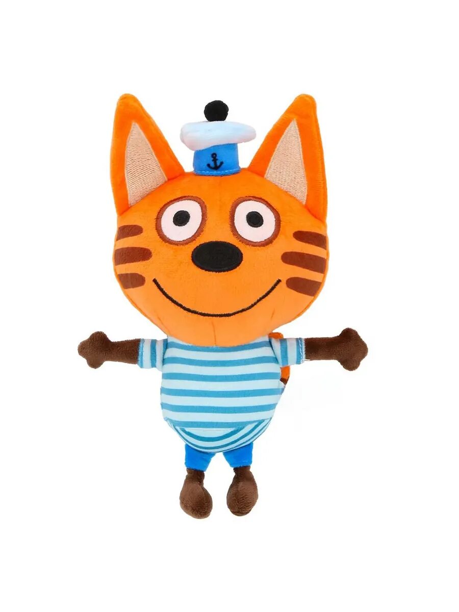 Мягкая игрушка Три кота, подушка-обнимашка,28cm