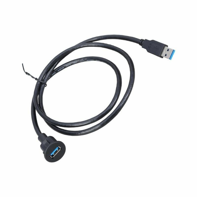 Удлинительный кабель USB3.0 с круглой головкой от мужчины к женщине