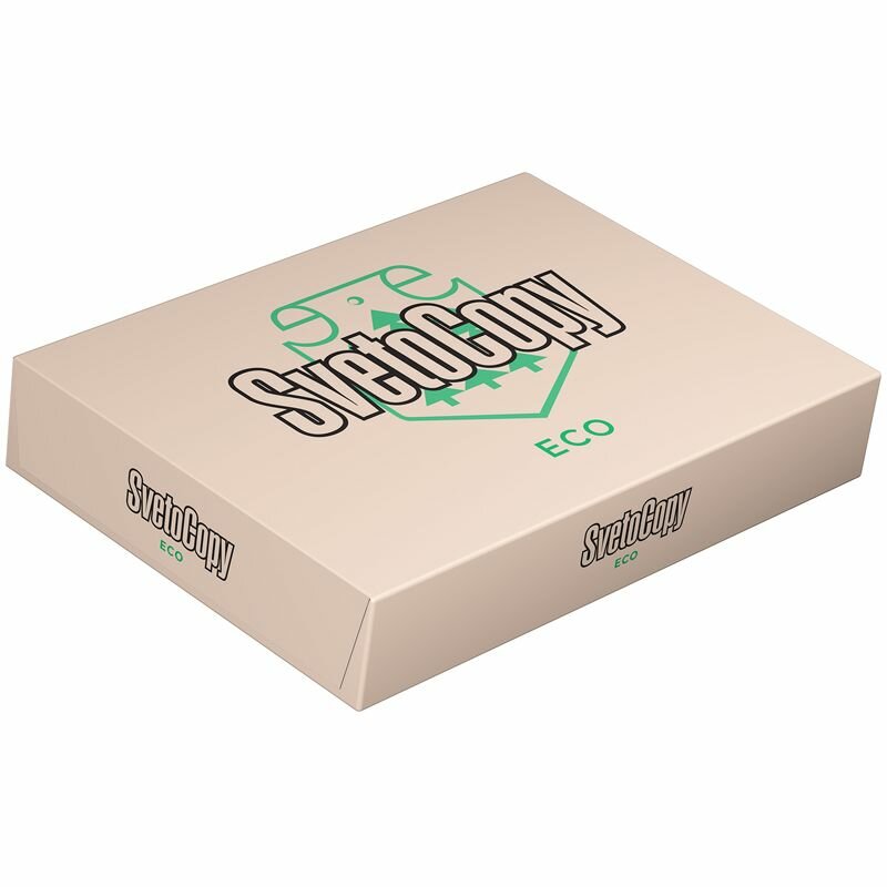 5 шт. Бумага SvetoCopy "Eco", А4, 80г/м2, 500л, 60%
