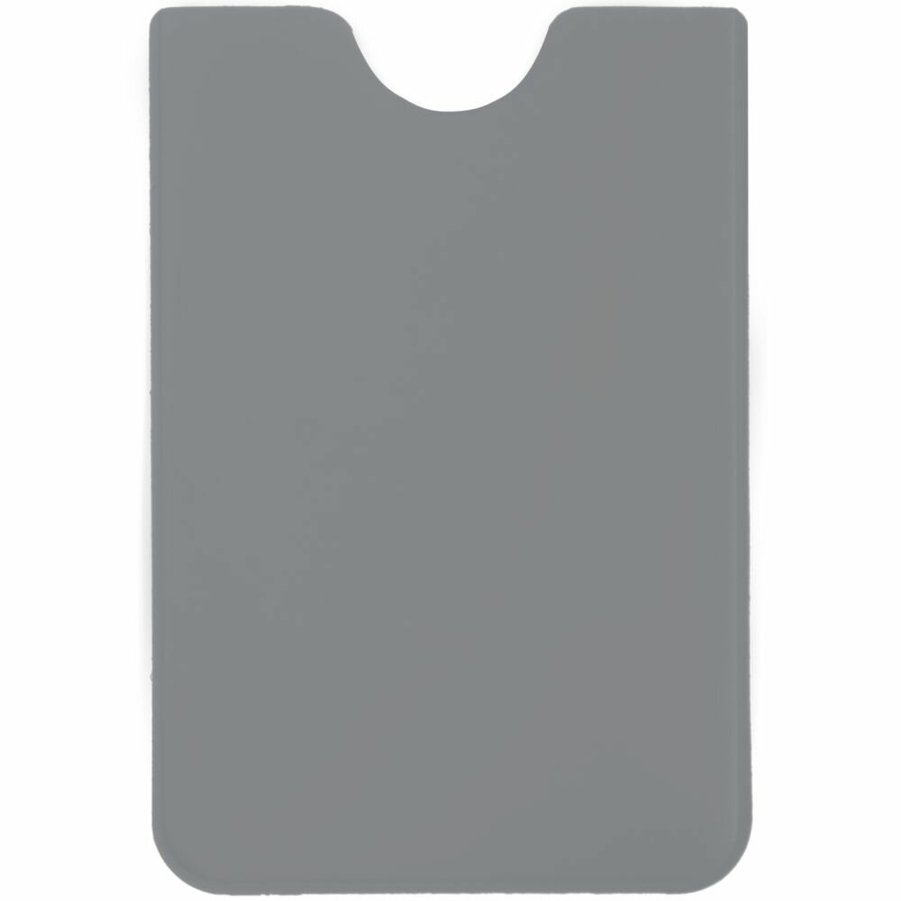 2 шт. Чехол для карточки Dorset, серый, искусственная кожа; покрытие софт-тач