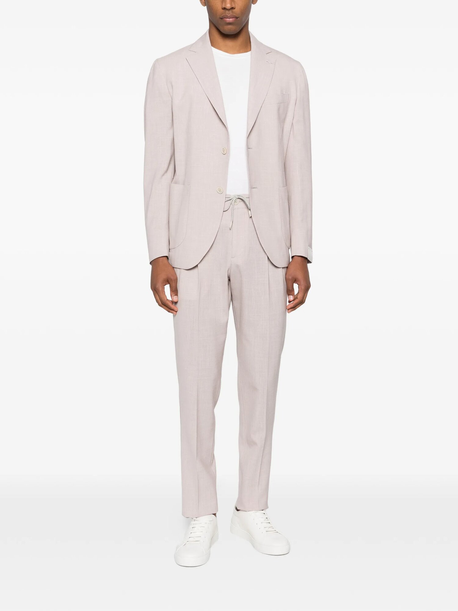 Комбинезон Eleventy Single-breasted suit, размер 48, фиолетовый — фото 1