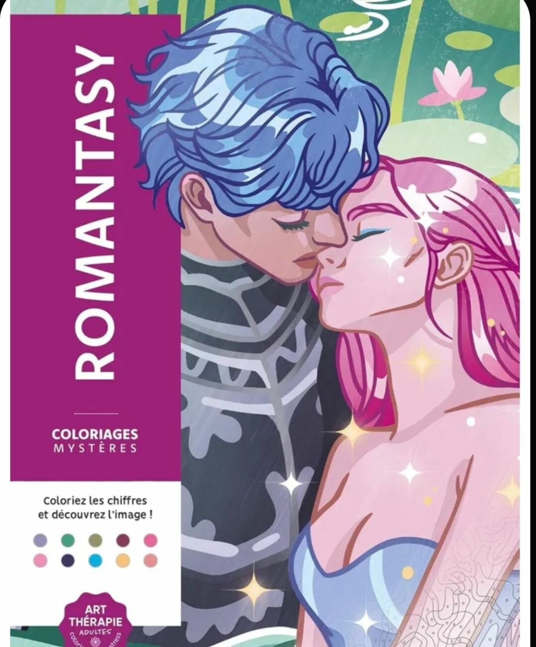 Раскраска Coloriages mysteres Disney - Romantasy