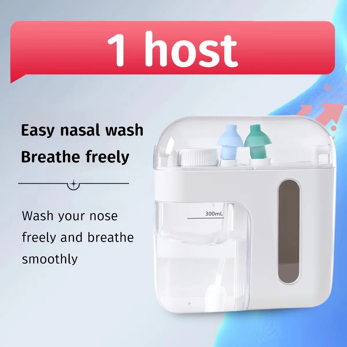 Ирригатор для носа CARENT для детей и взрослых