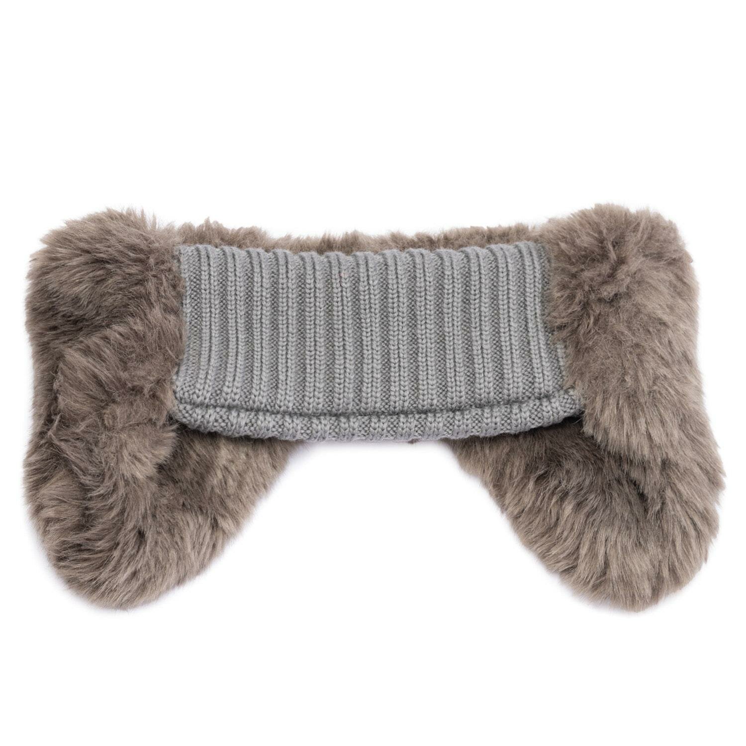 Шапка ШАПКА KIJIMA TAKAYUKI KNIT & FAUX FUR EAR BAND для мужчин и женщин