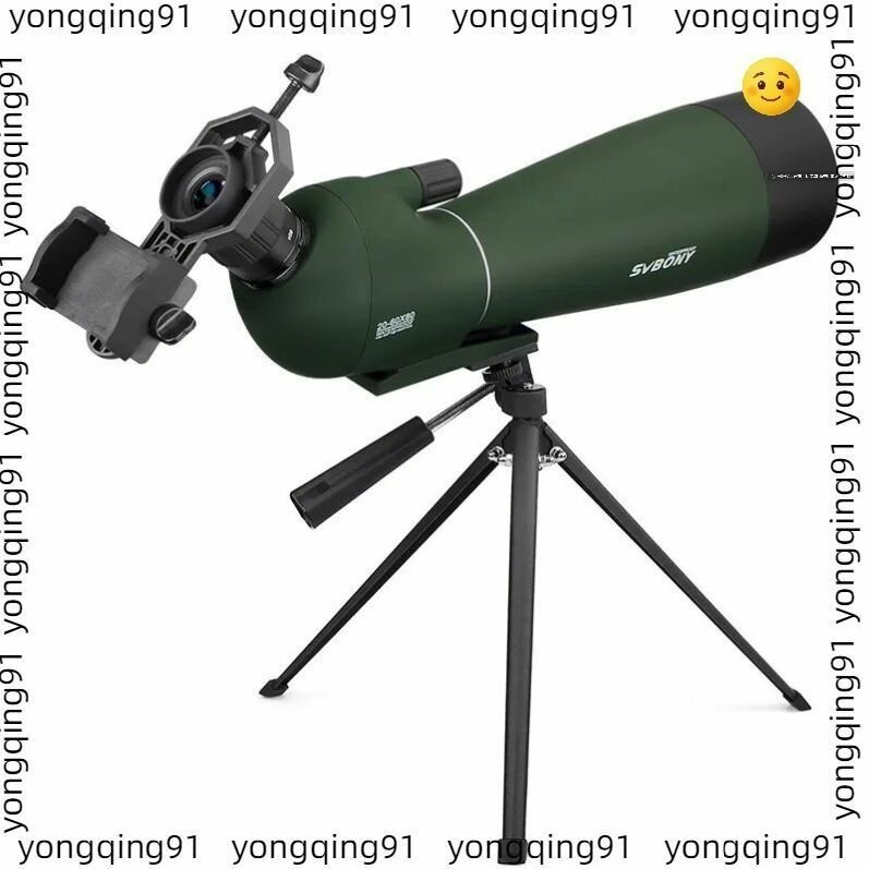 Эксклюзивная зрительная труба SVBONY SV28 2575x70 мм с зумом комплектуется настольным штативом и держателем для телефона