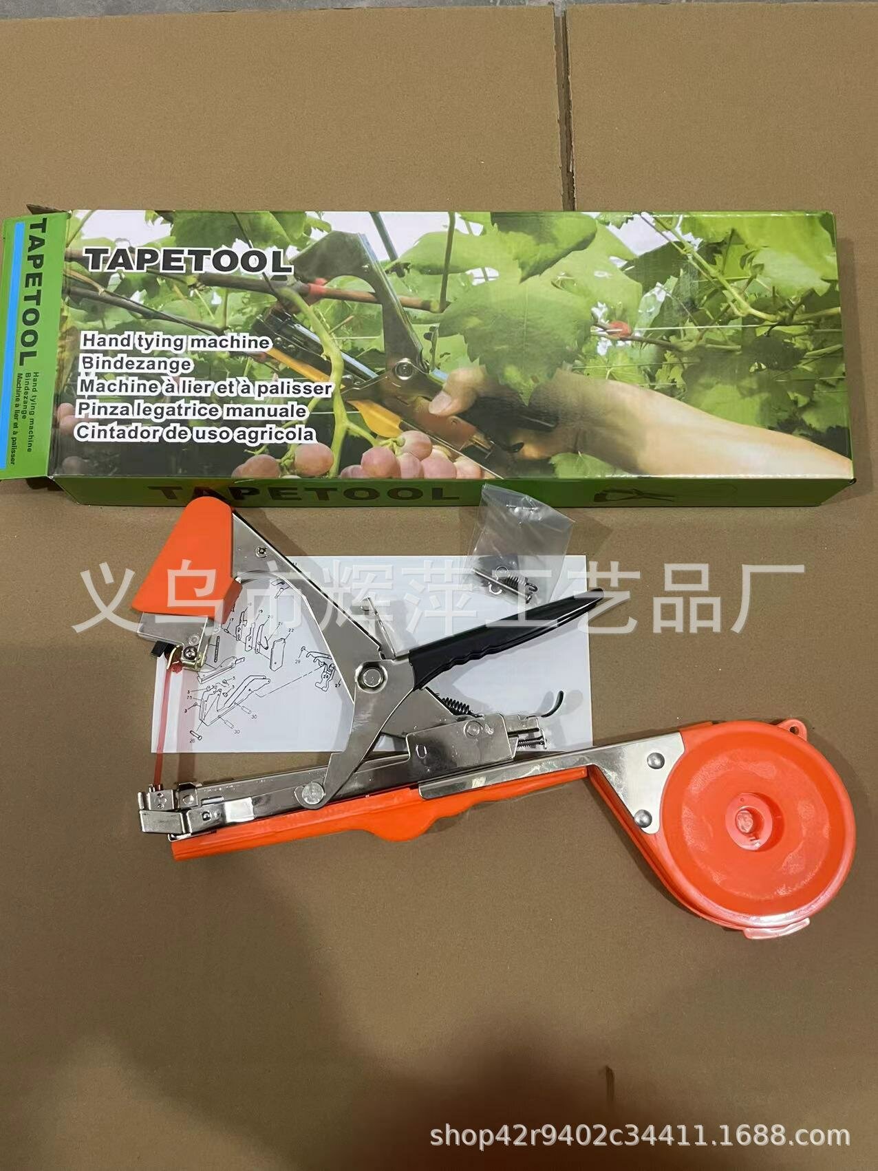 Новый трансграничный инструмент для подвязки огурцов, новая машина для подвязки ветвей, машина для подвязки виноградных ветвей, машина для подвязки томатных виноградников.