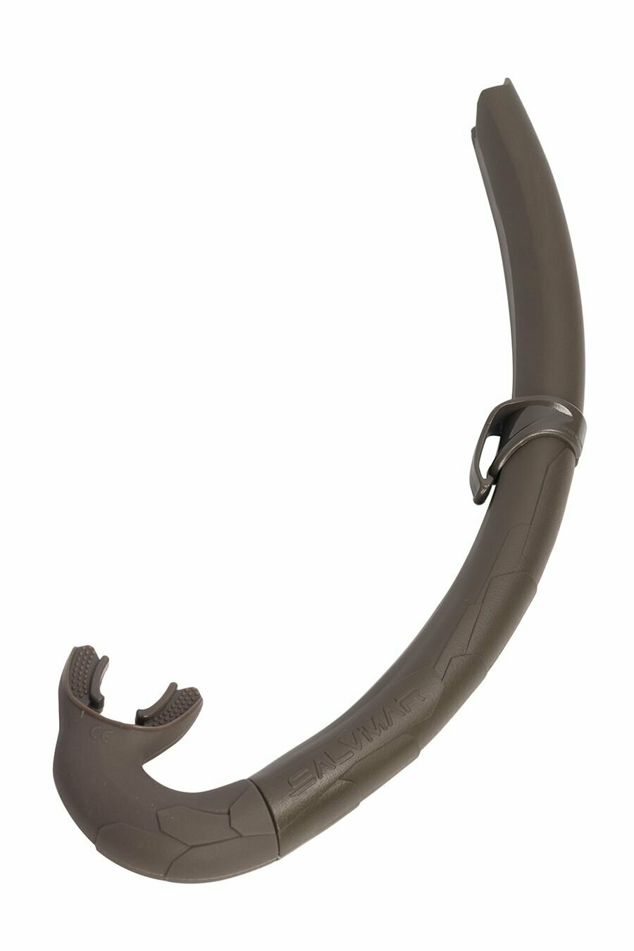 Трубка для плавания и подводной охоты Salvimar BITE AIR темно зеленая