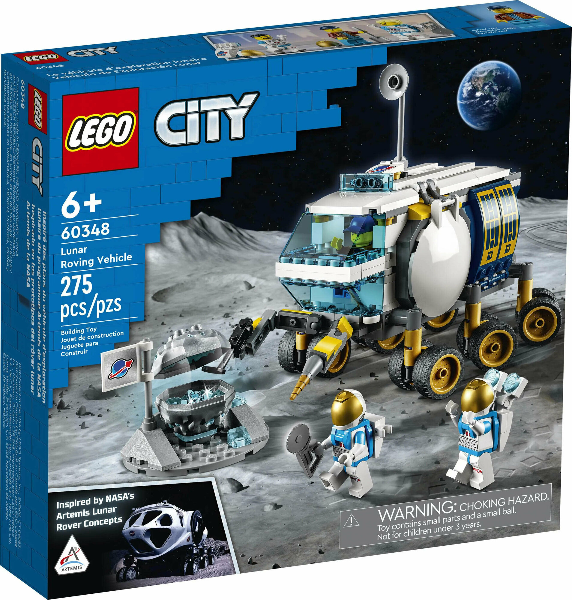 Конструктор LEGO CITY 60348 Луноход