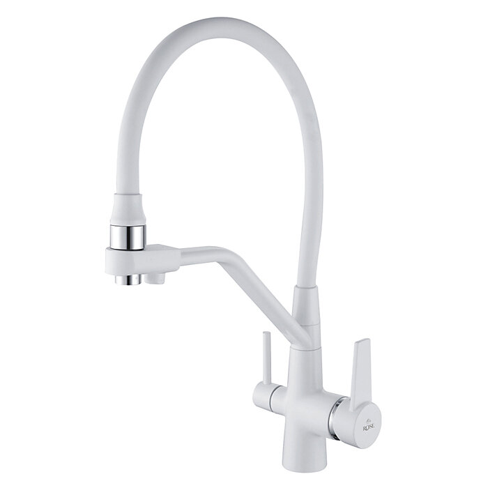 Смеситель для кухни с подключением фильтра Rose R558C