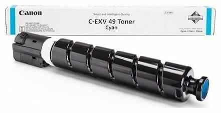 Тонер для лазерного принтера CANON C-EXV 49 Cyan (8525B002), официальная гарантия