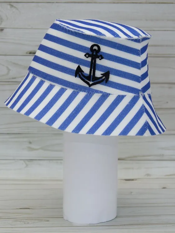 Шапка для бани и сауны «Тельняшка»