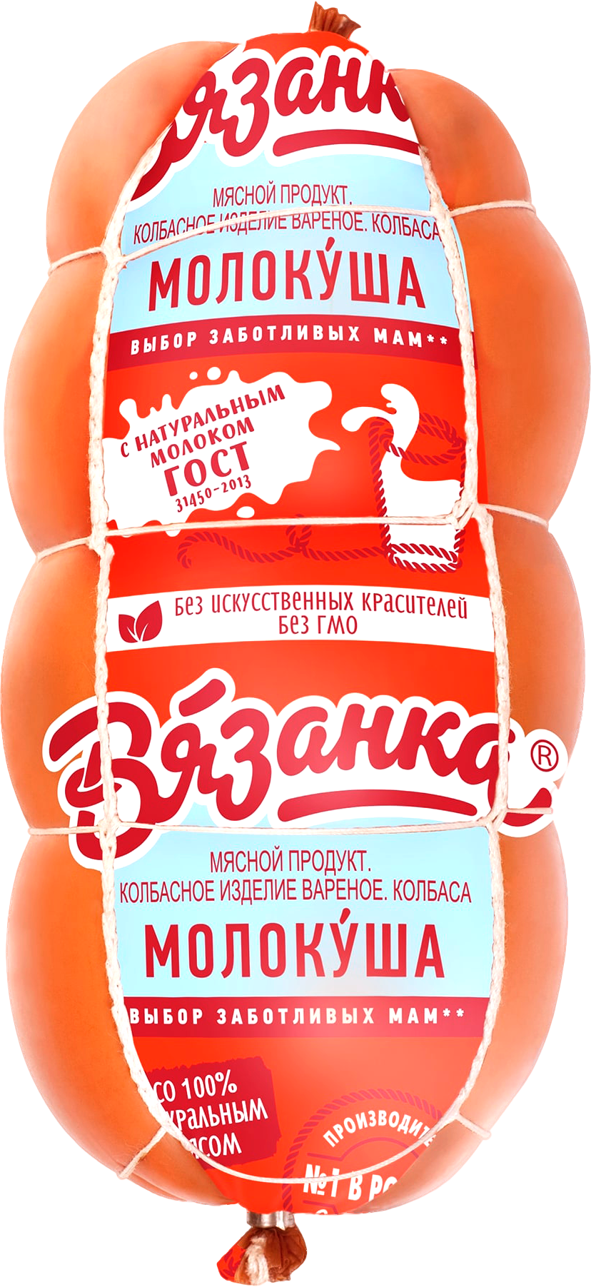 Колбаса Вязанка Молокуша вареная — купить в интернет-магазине по низкой ...