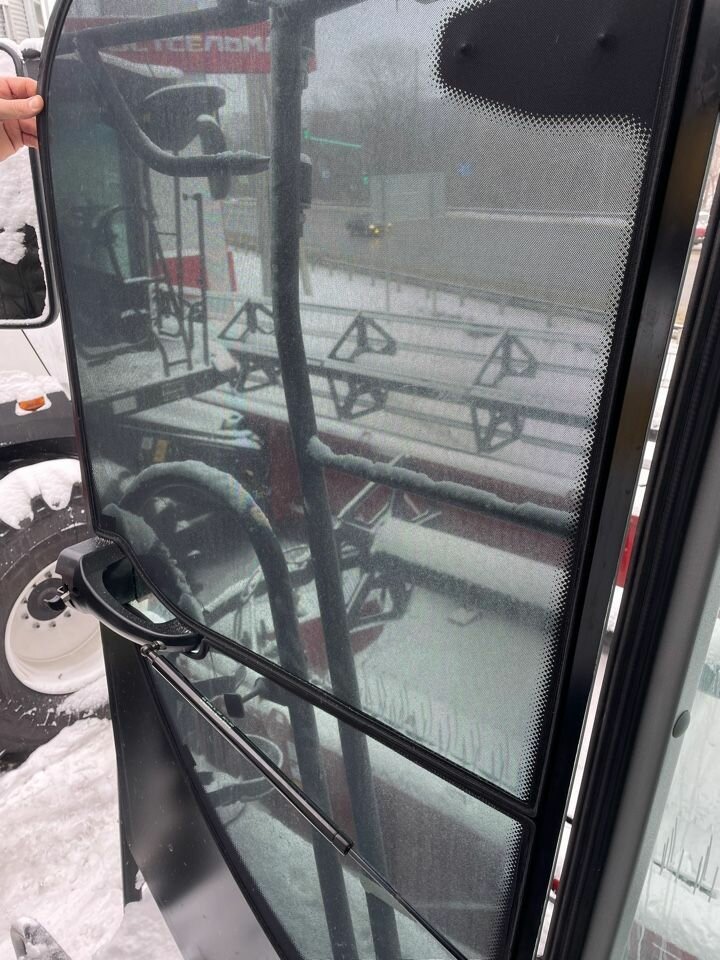 Каркасные шторки для комбайнов РСМ Acros, Vector 450 track, Vector 410, Nova трассер комплект из экранов