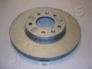Диск тормозной передн MAZDA 6 1.8-2.3/2.0DI 02] (2, DI305 (упаковка 2 шт.), JAPANPARTS DI-305