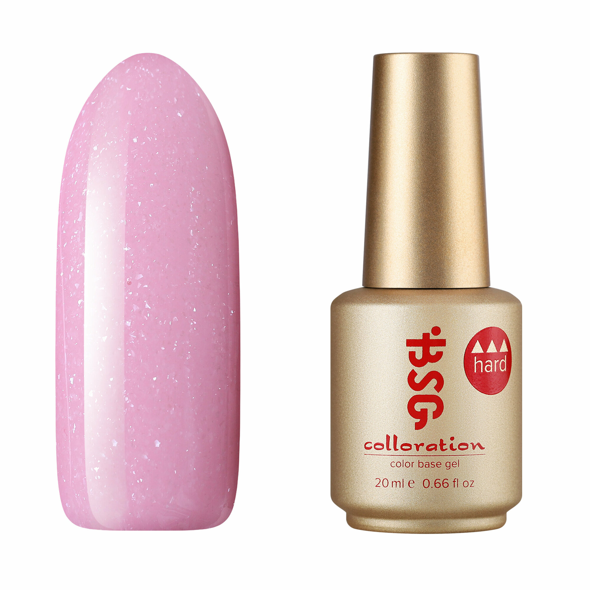 База Bio Stretch Gel, Colloration Hard №02