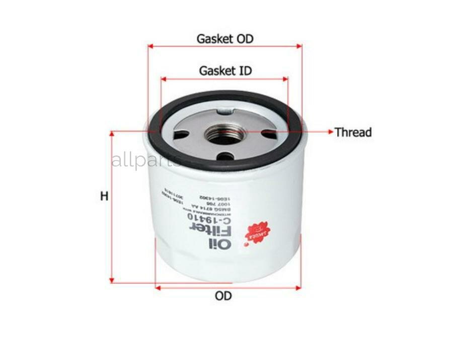 SAKURA C19410 Sakura Фильтр масляный C19410