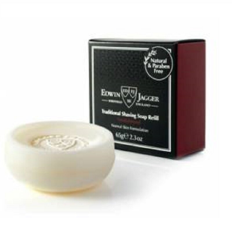 Edwin Jagger Traditional Shaving Soap Sandalwood Мыло для бритья "Сандаловое дерево" 65 г