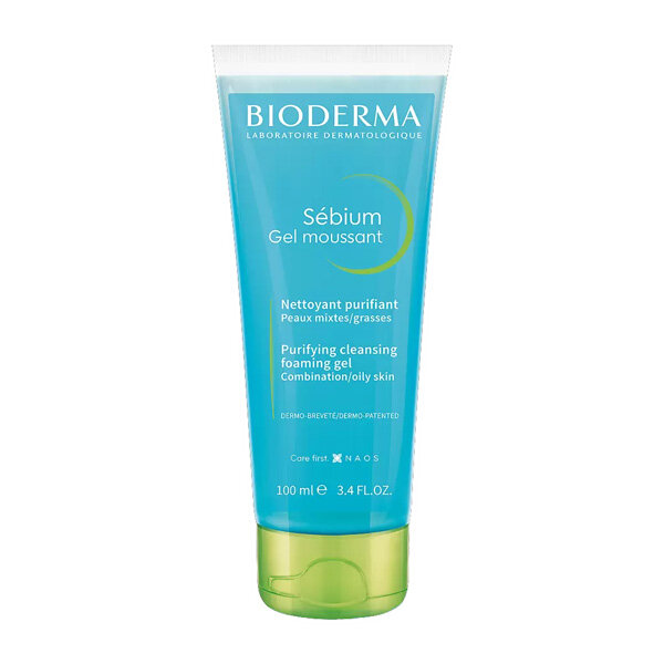BIODERMA Sebium Purifying cleansing foaming gel Гель Франция 100 мл