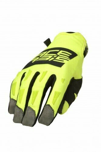 Мотоперчатки Кроссовые Acerbis MX-WP HOMOLOGATED Black/Yellow, M