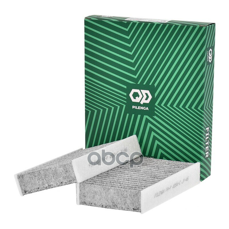 Фильтр салонный, угольный 2 шт. BMW X3 (F25) 10-17, X4 (F26) 14-18 FA-P4094-C PILENGA арт. FAP4094C
