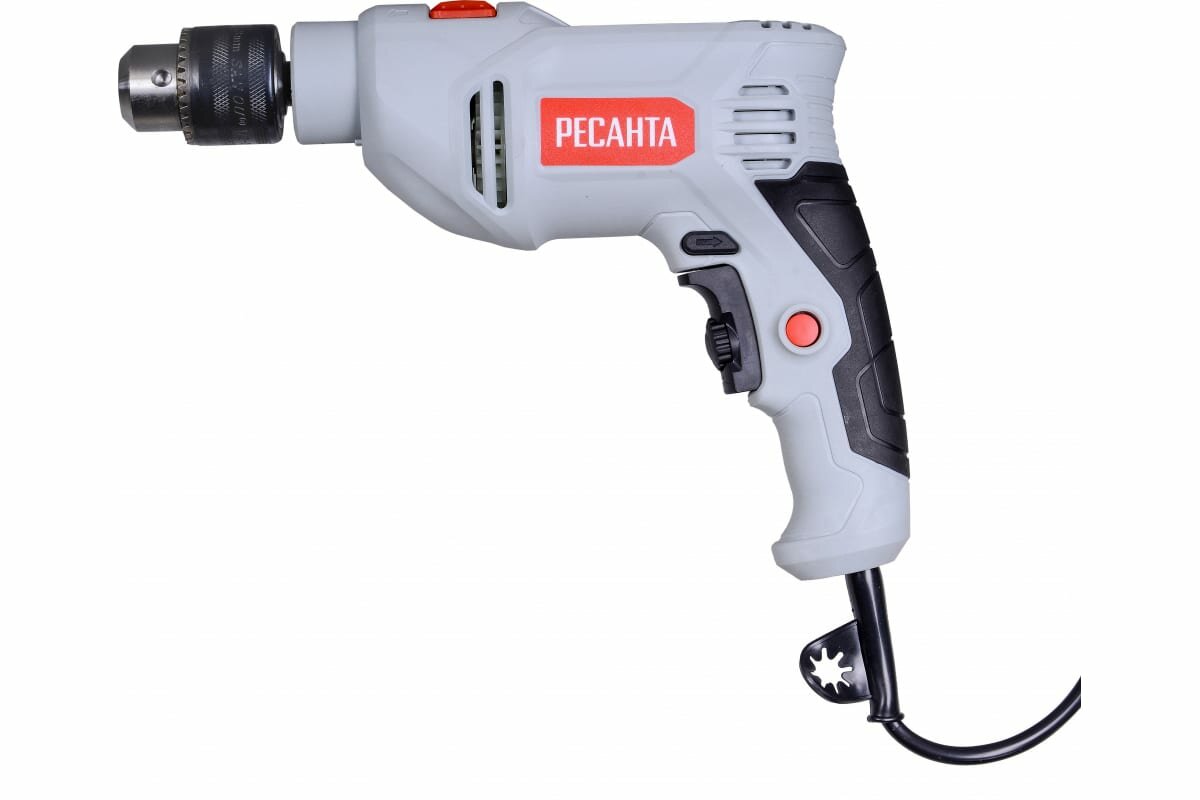 Дрель ударная Ресанта ДУ-15/850 850 Вт 3000об/мин реверс ключевой