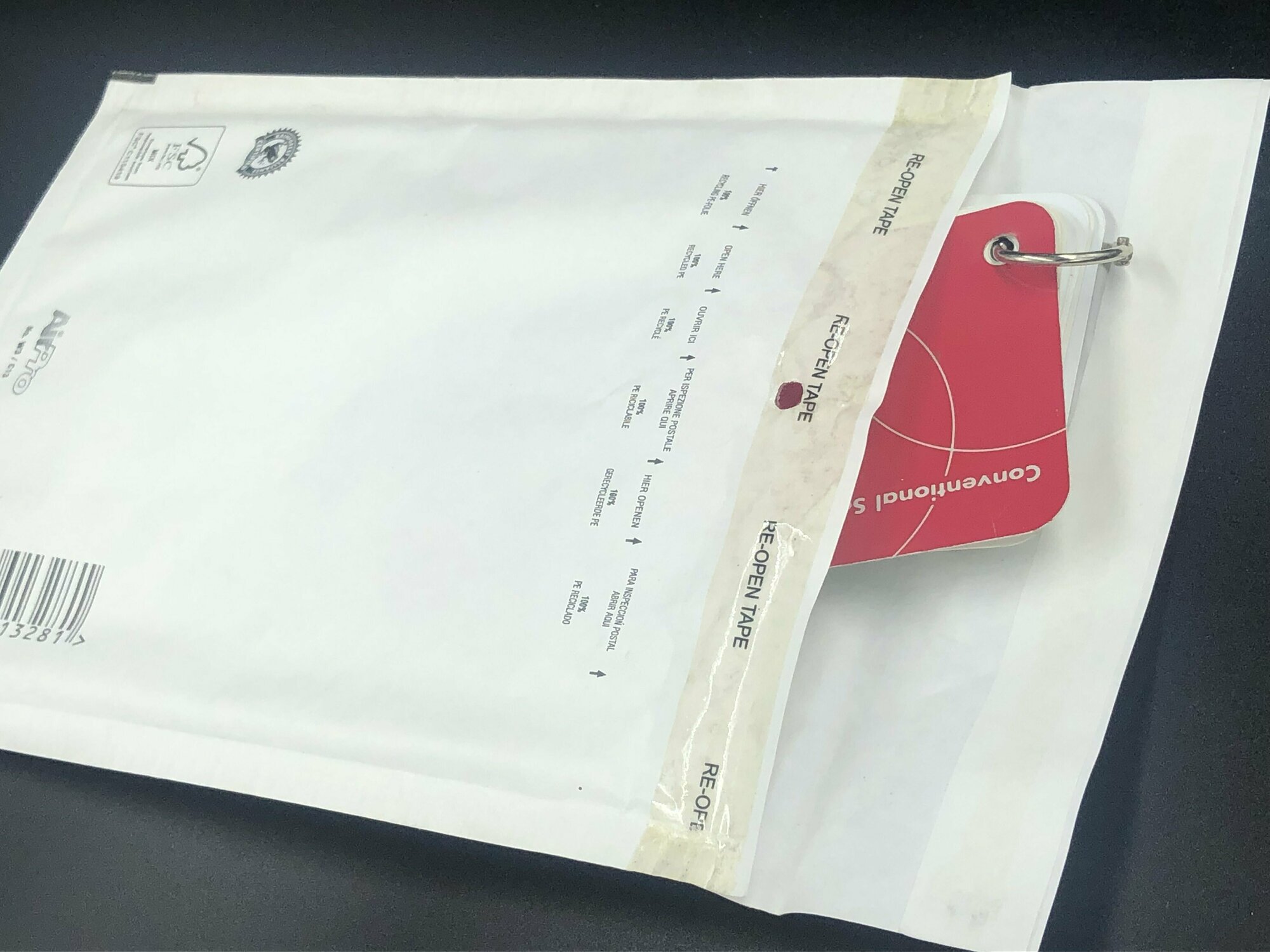 Пакет Драйв Директ с воздушной подушкой 180х260 мм, белый, 10 шт