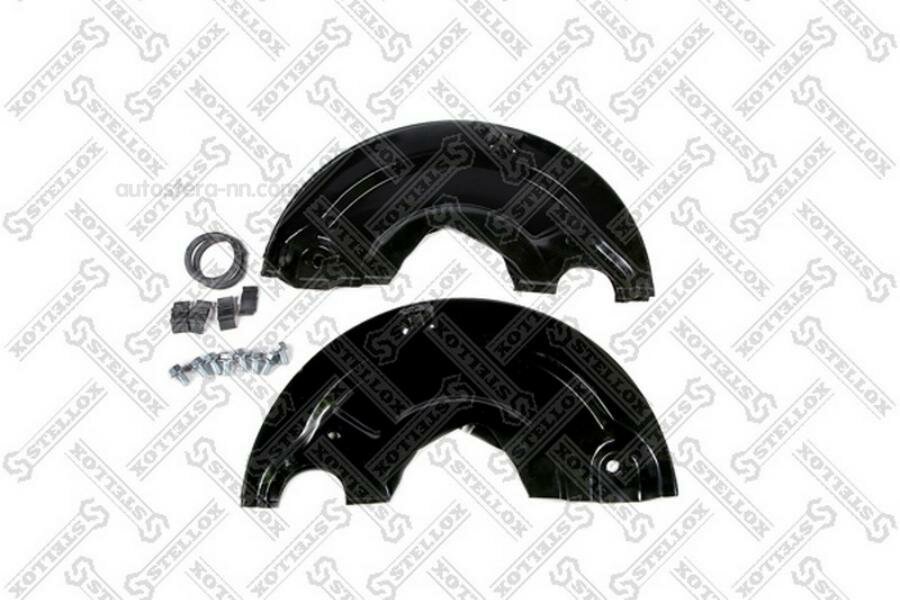 STELLOX 8505325SX пылезащитные щитки комплект на ось! кв. балка 120 \BPW SN4220-2 H. 10-12т