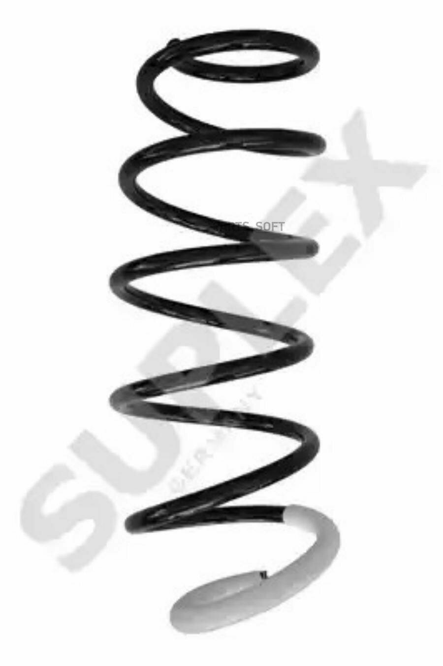 Пружина подвески Peugeot Peugeot 207 - F F SUPLEX арт. 24157
