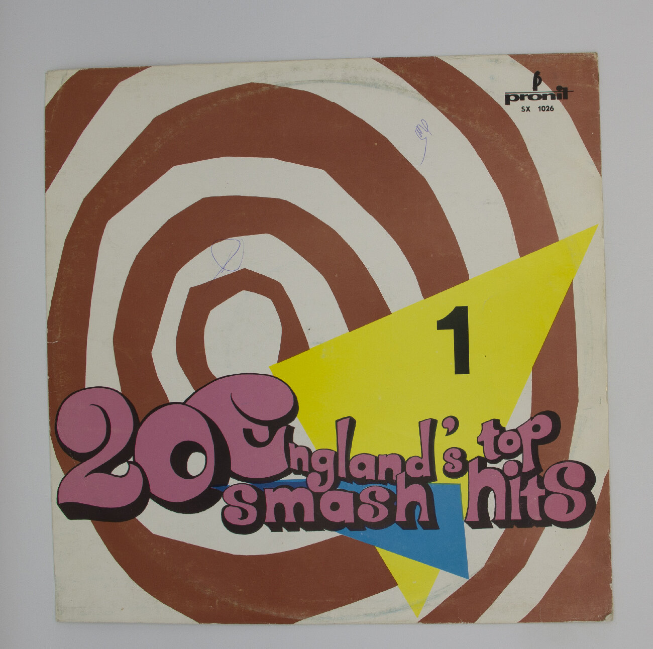 Виниловая пластинка Оркестр Алана Кэдди - England's Top 20 Smash Hits - 1, 1xLP, EX