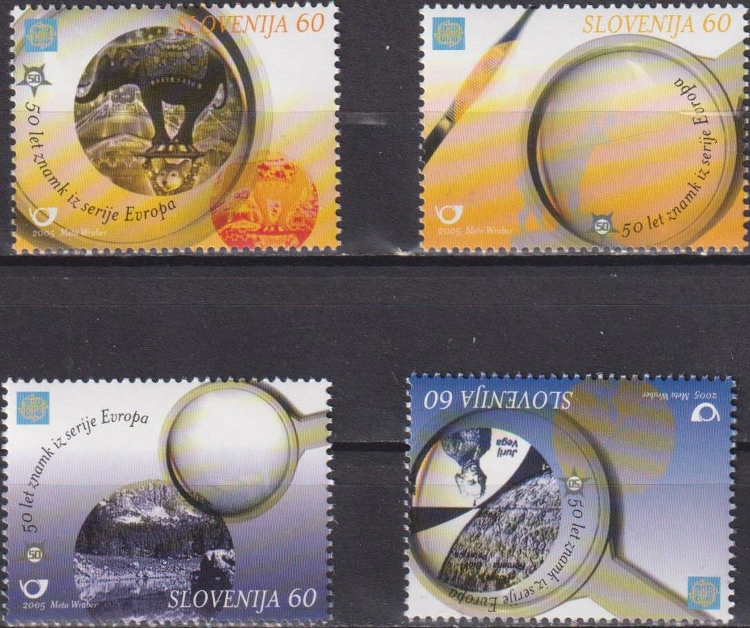 Почтовые марки Словения 1983г. "50-летие марок европы" Филателия MNH
