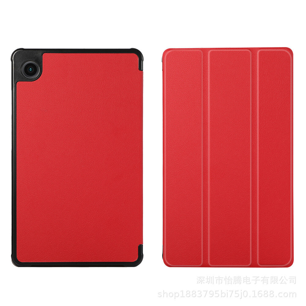 Чехол MyPads "MyPads", для Samsung Tab A9, 8.7, с функцией подставки, красный