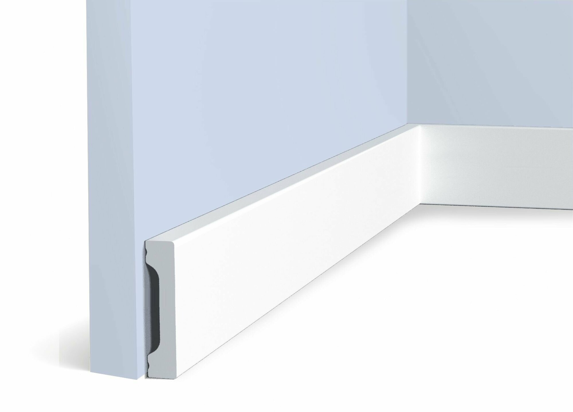 Плинтус ударопрочный HiWood B55V1 (55*12*2000 мм)
