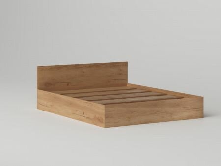 МС Охта Лайт Кровать 1.8 Дуб Вотан/ (Петровская мебель)