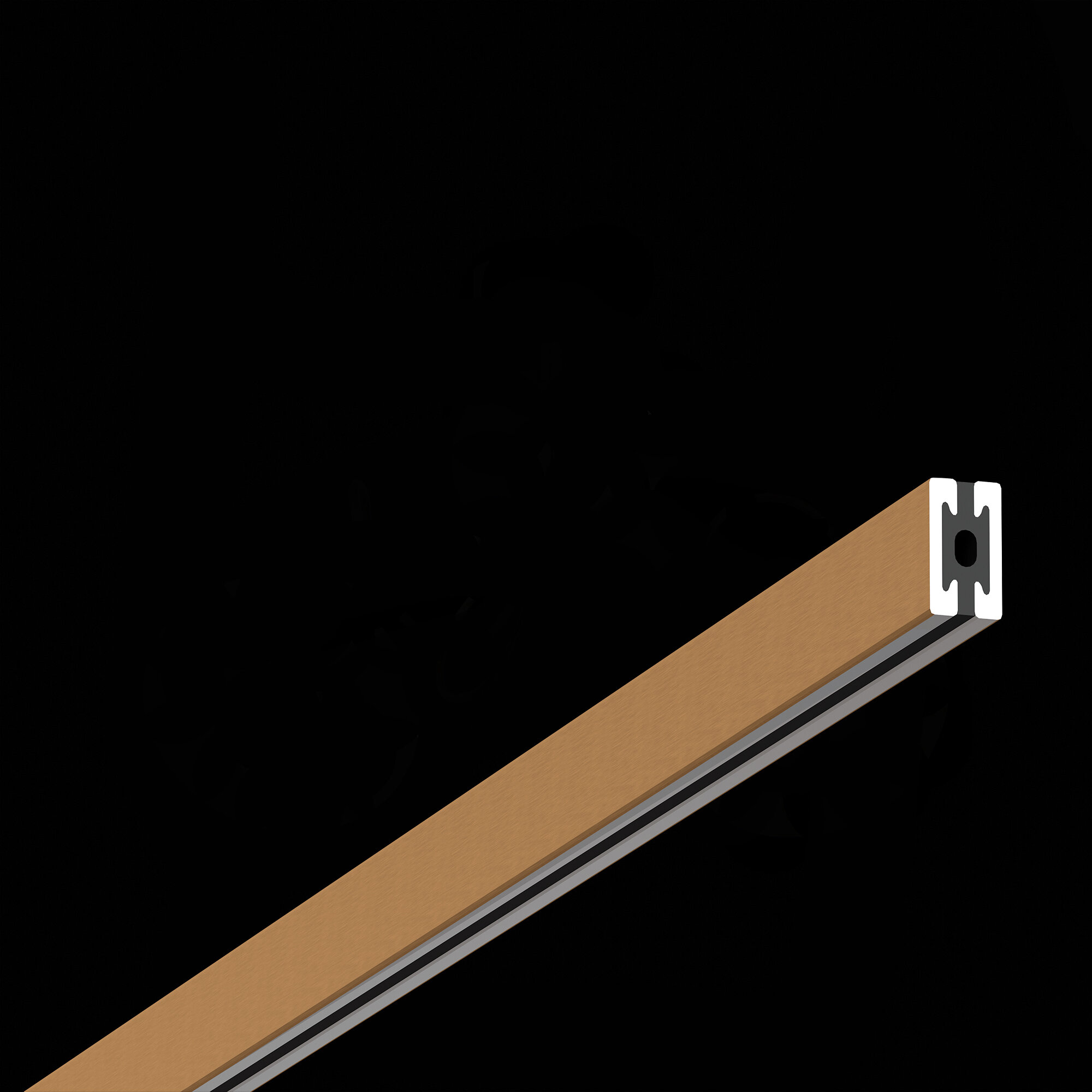 Шинопровод трековый FARM ST LUCE Длина, 1000мм, ST024.219.00