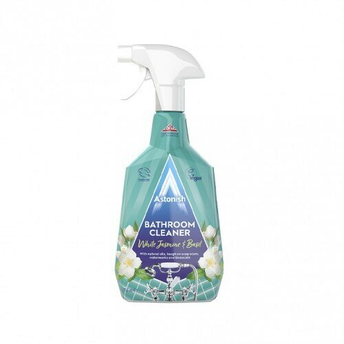 ASTONISH Универсальный очиститель для ванной комнаты White Jasmine & Basil 750мл