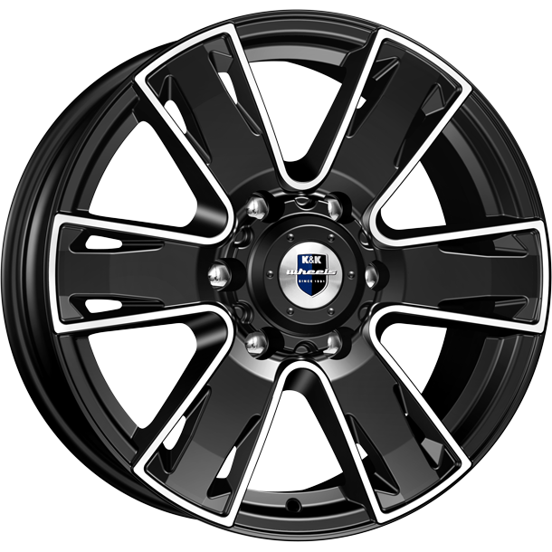 K&K Севенна 7 x 17 6*139,7 38 100.1 алмаз черный