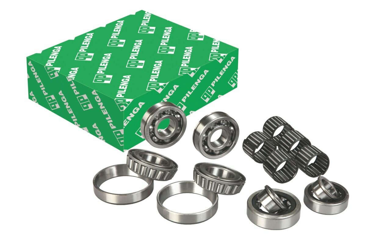 Подшипники КПП ремкомплект 5 ступ. для ВАЗ 2108-2110, комплект 11 шт. арт PWP1208