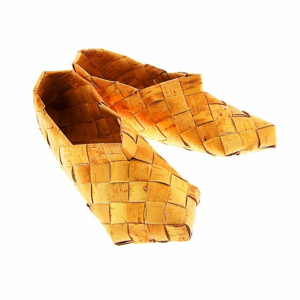 Лапти из бересты размер 30