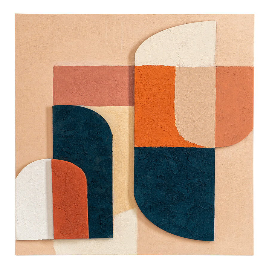 Панно декоративное с эффектом 3D Pop Art 60х60 см на стену Bergenson Bjorn BB0000592