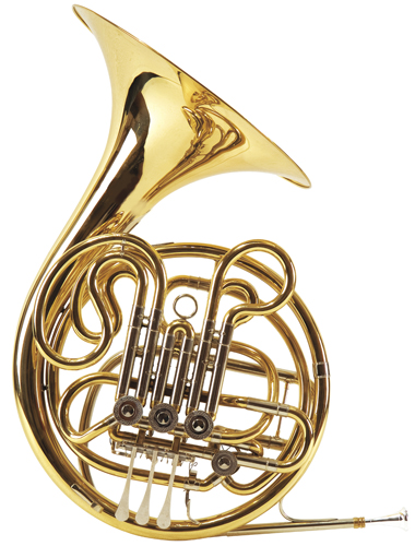 French horn F/Bb Artemis RFH-3088 - Двойная валторна с несъемным раструбом и четырьмя роторами со струнными тягами