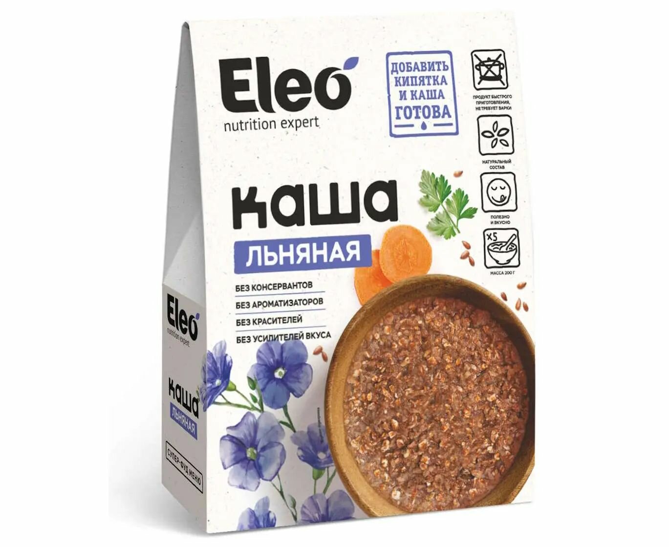 Каша Льняная Eleo 200гр